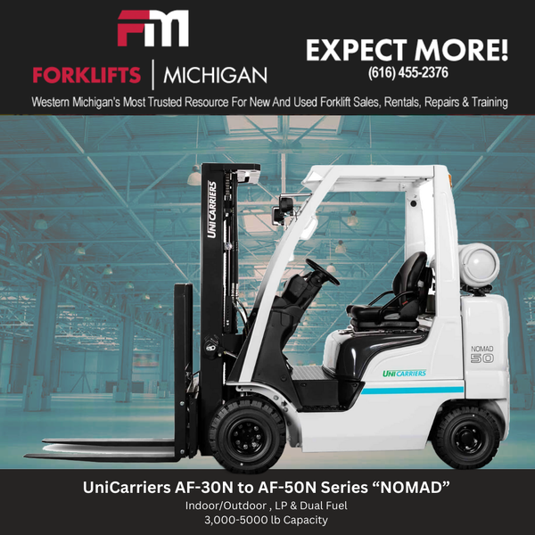 UniCarriers AF Nomad Series | Forklifts of Michigan